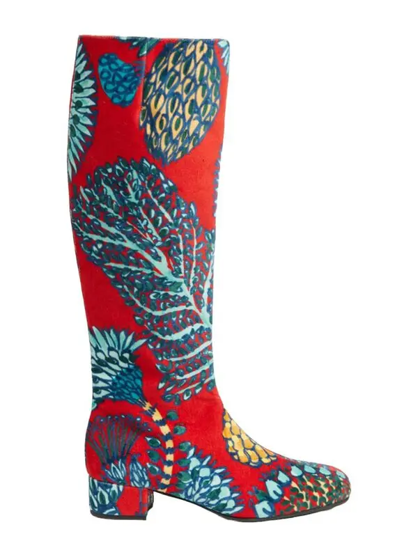 La DoubleJ Edie Boots - Sicomore Red