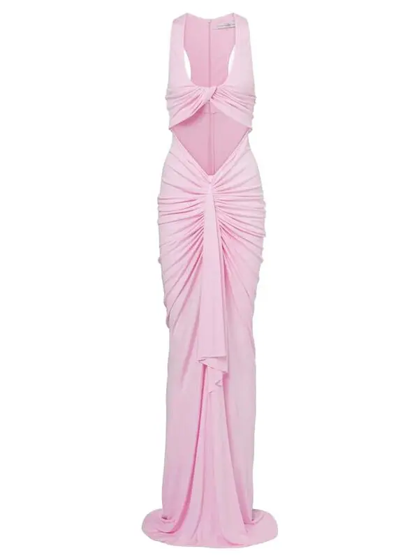 Christopher Esber Vivenda Draped Maxi Dress - Pink