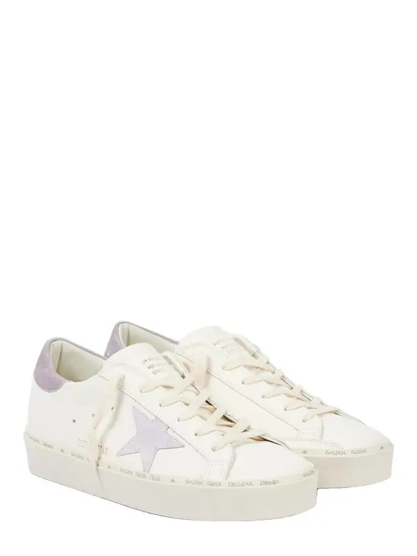 GOLDEN GOOSE Hi Star Suede Sneakers - Multicoloured