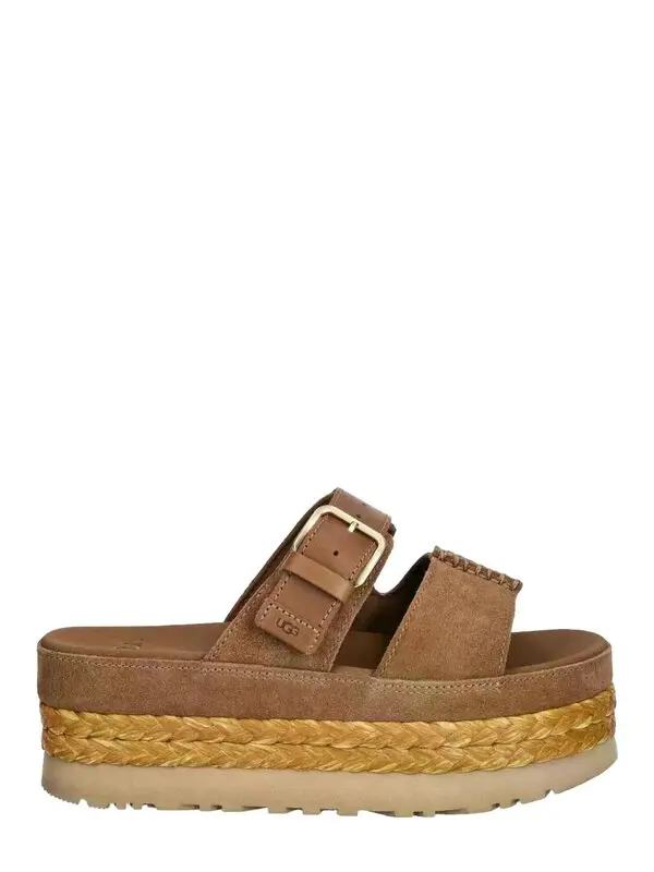 UGG 50mm Aubrey Sandals - Brown