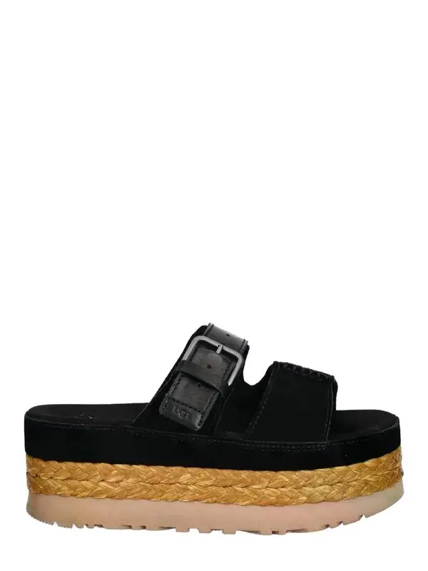 UGG 50mm Aubrey Sandals - Black