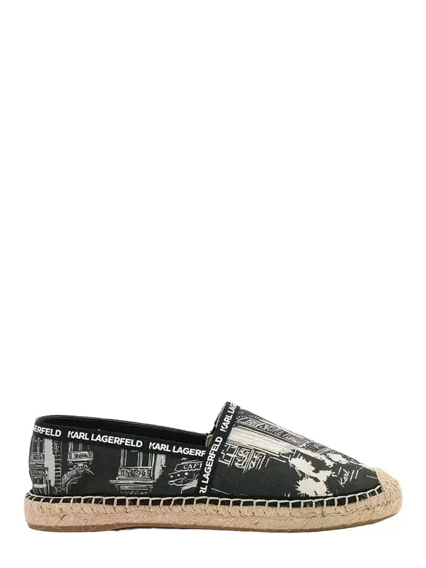 Karl Lagerfeld Kamini Espadrilles - Black