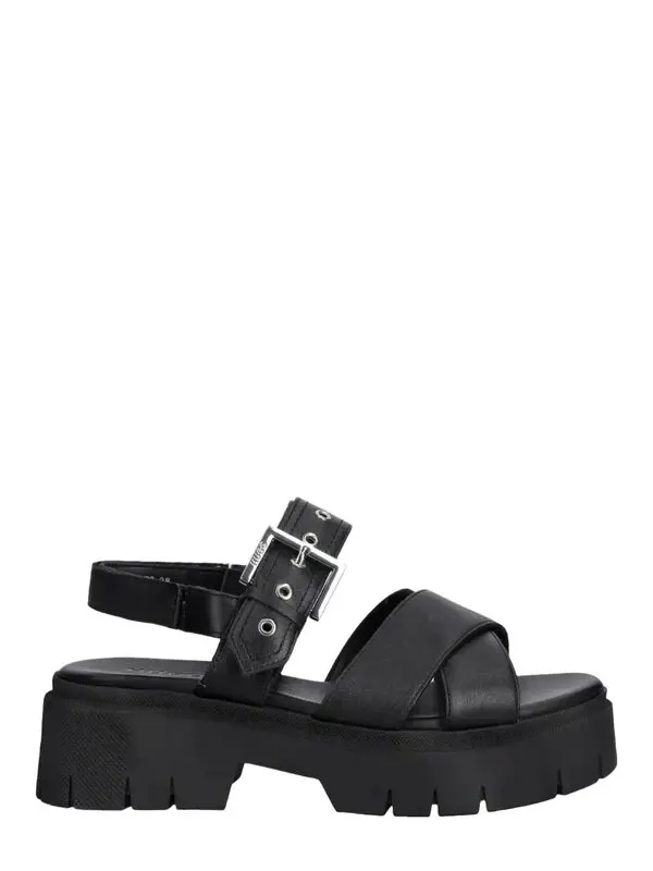 Hugo Buckle-strap Sandals - Black