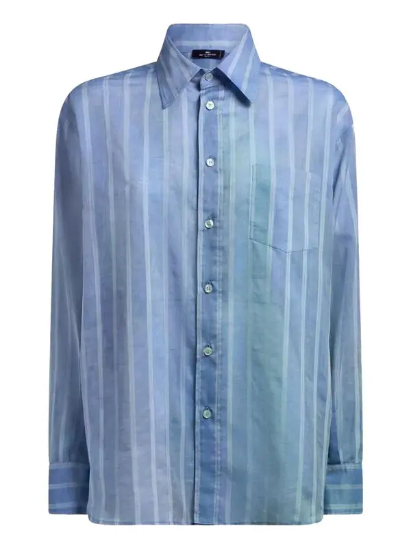 Etro Striped Shirt - Blue