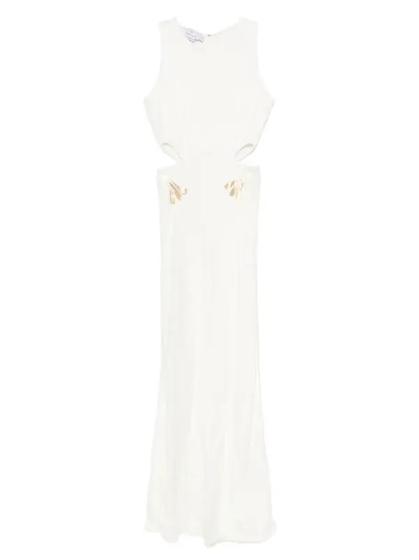 Themis Z Kallos Maxi Dress - White