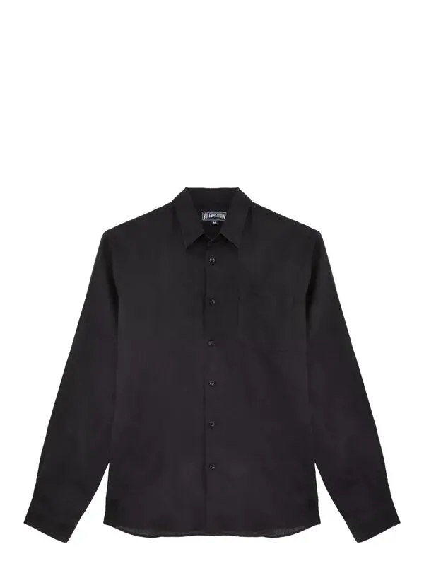Vilebrequin Linen Shirt - Black