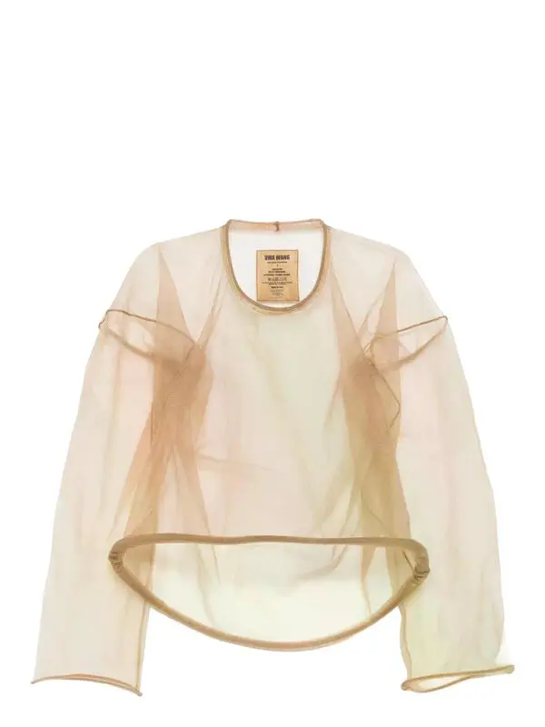 UMA WANG Long-sleeved Top - Brown