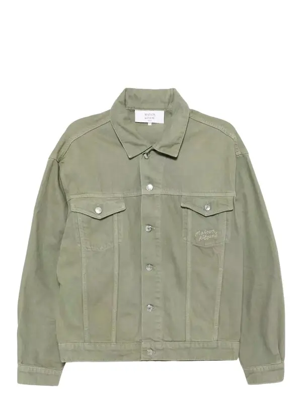 Maison Kitsuné Trucker Jacket - Green