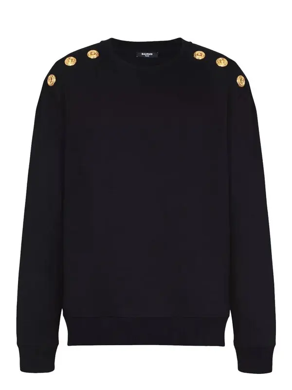 Balmain Jersey Jumper - Black