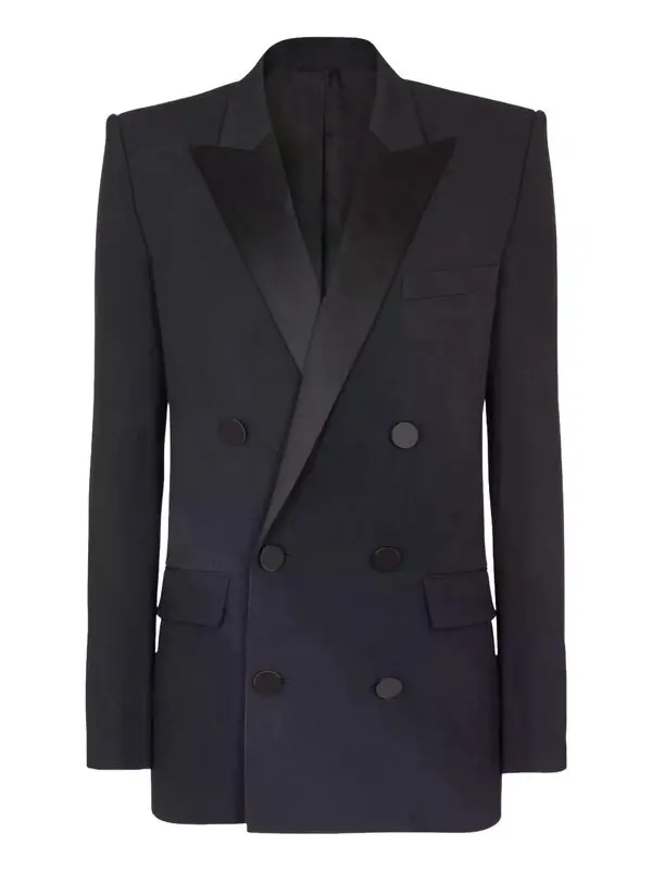 Balmain Cotton Blazer - Black