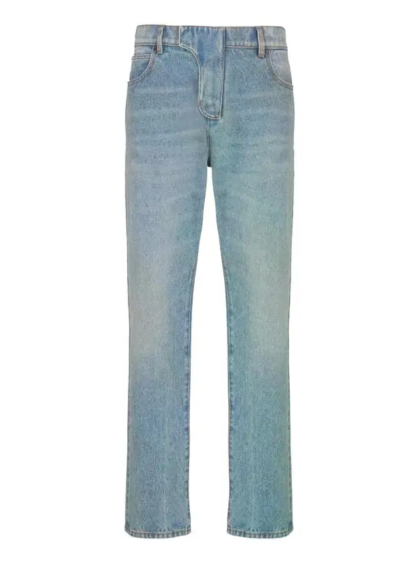 Balmain Straight-leg Jeans - Blue