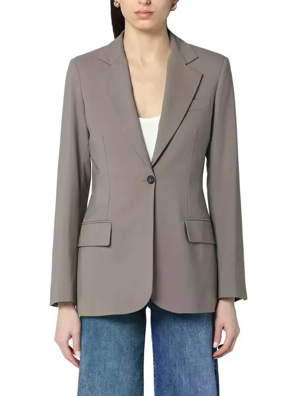 Erika Cavallini Single-breasted Blazer - Neutrals