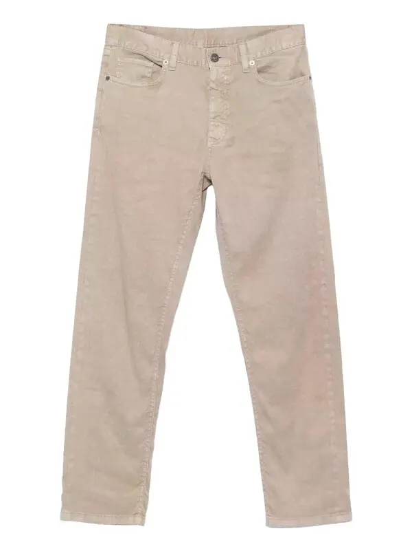 Zegna Cotton Trousers - Brown