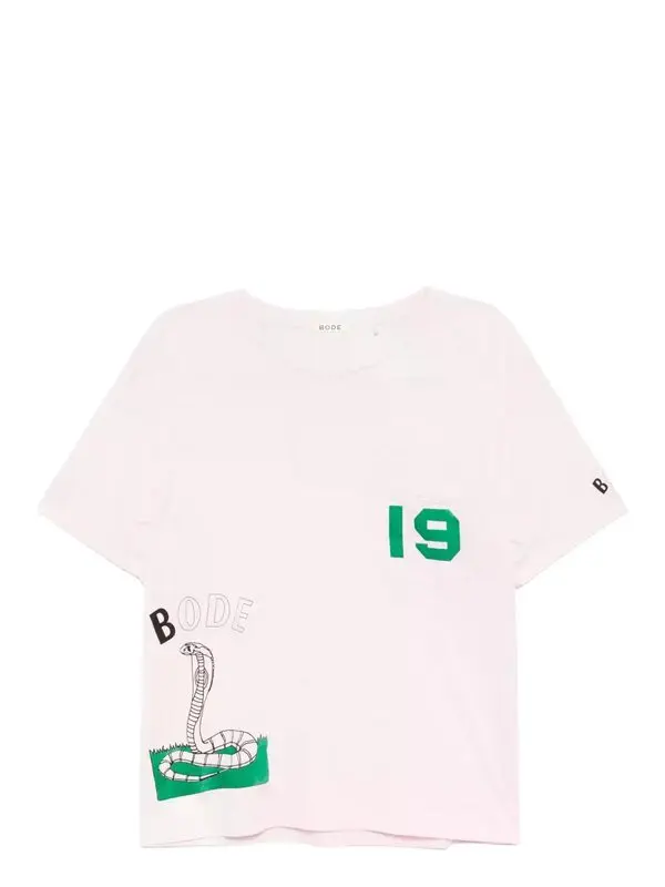 BODE Cobra T-shirt - Pink
