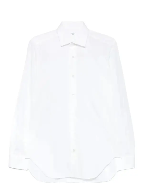BARBA NAPOLI Cotton Shirt - White