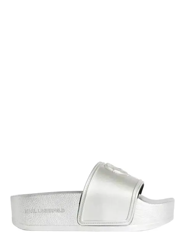 Karl Lagerfeld Kondo 2.0 Slides - Silver