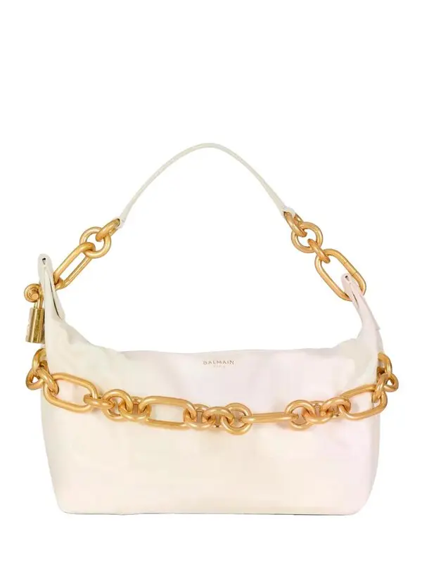 Balmain Medium Sync Shoulder Bag - Neutrals