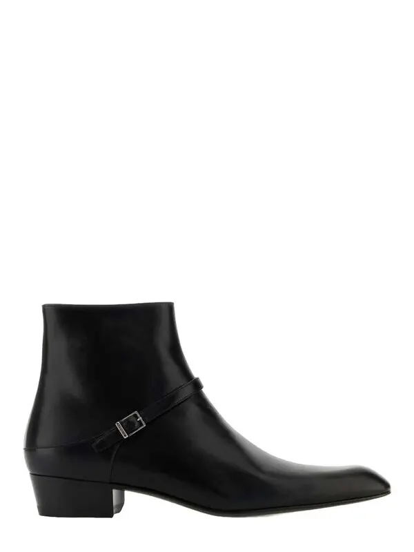 Saint Laurent Augustin Ankle Boots - Black