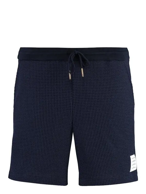 Thom Browne Cotton Bermuda Shorts - Blue