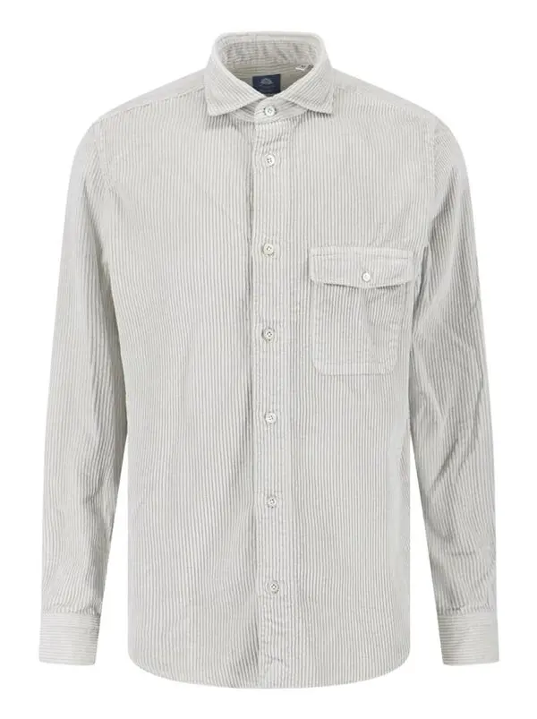 FINAMORE 1925 Shirts - Grey