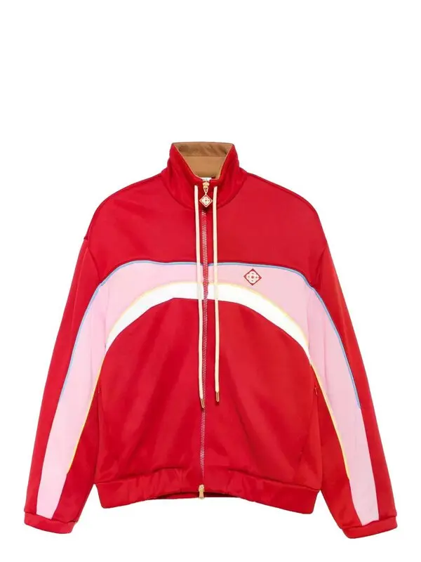 Casablanca Tricot Track Jacket - Red