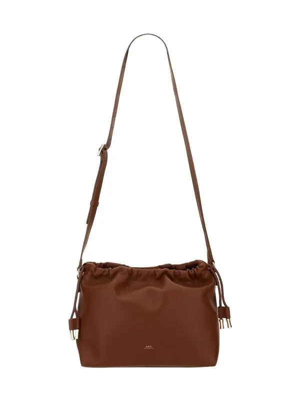 A.p.c. Shoulder Bag Ninon - Brown