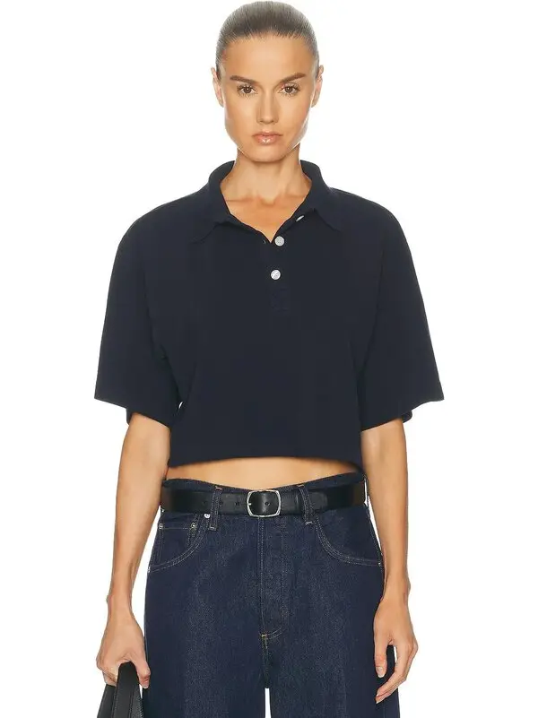 Citizens Of Humanity Lowen Polo Shirt - True Navy