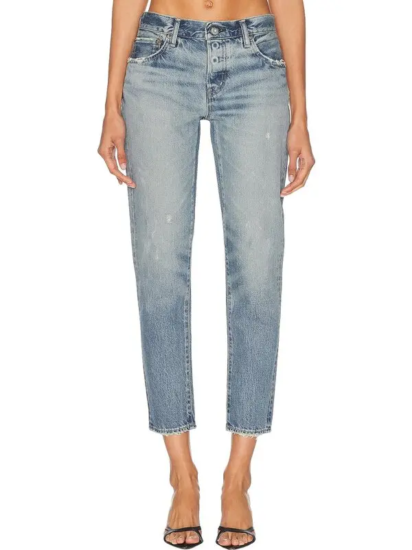 Moussy Vintage Ehrhardt Tapered Jeans - Blue