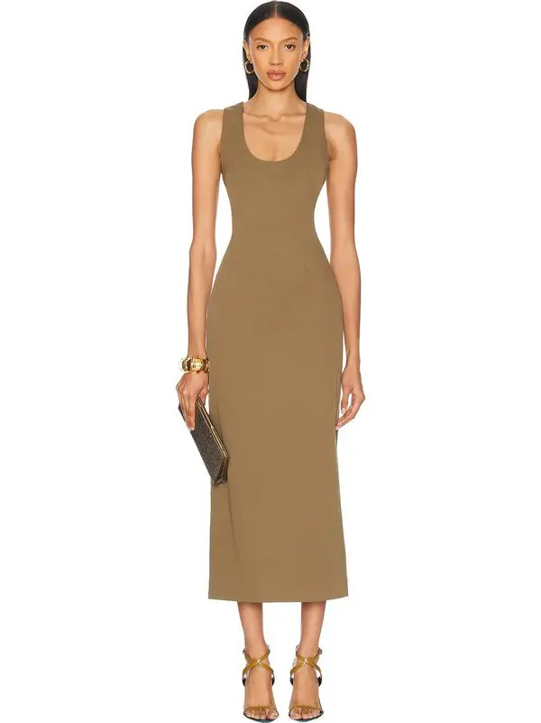 Ronny Kobo Tilly Dress - Military Green