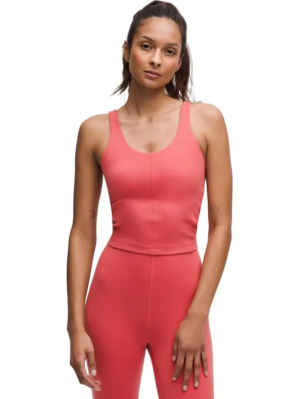 Lululemon Glow Up Tank Top - Desert Red