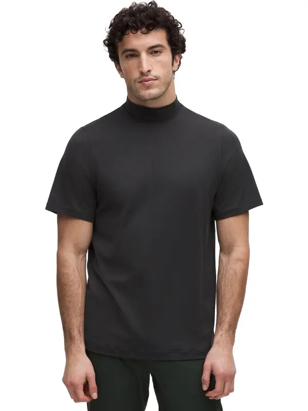 Lululemon Mockneck Lightweight Golf Shirt - Black