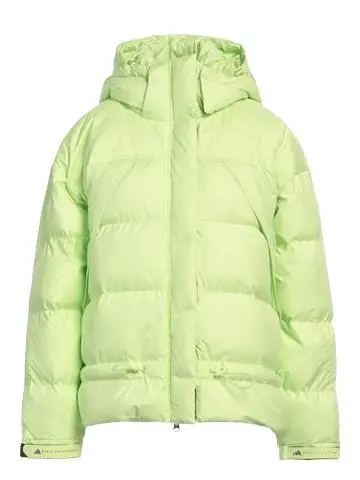 Adidas By Stella McCartney Padded Jacket With Detachable Hood - Green