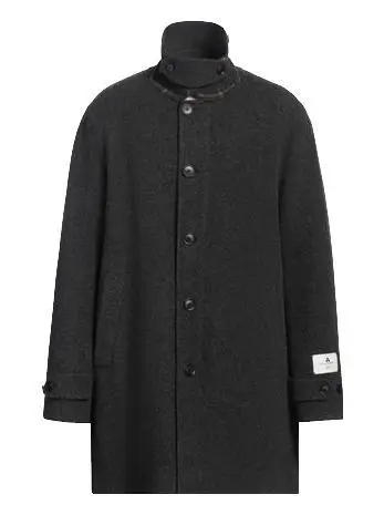 Peuterey Wool-blend Boiled Wool Coat - Grey