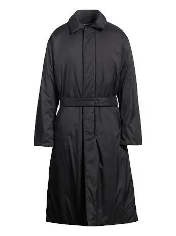 Y3 Belted Recycled Polyamide Coat - Black