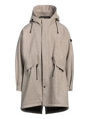 Peuterey Houndstooth Parka - Beige