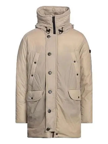 Peuterey Solid Color Parka - Beige