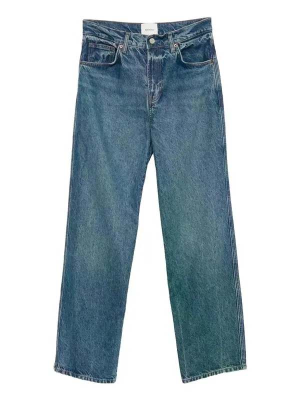 REFORMATION Val 90s Straight-leg Jeans - Blue