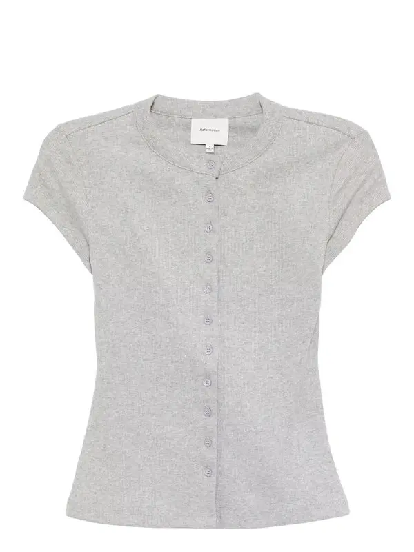 REFORMATION Raelynn Top - Grey
