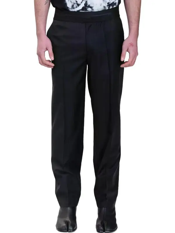 Helmut Lang Wool Trousers - Black