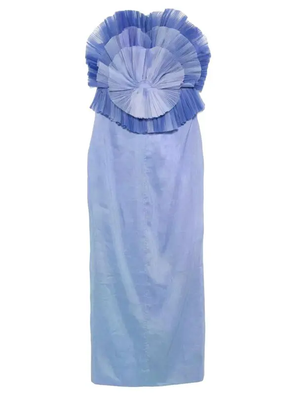 Aje Kira Midi Dress - Blue