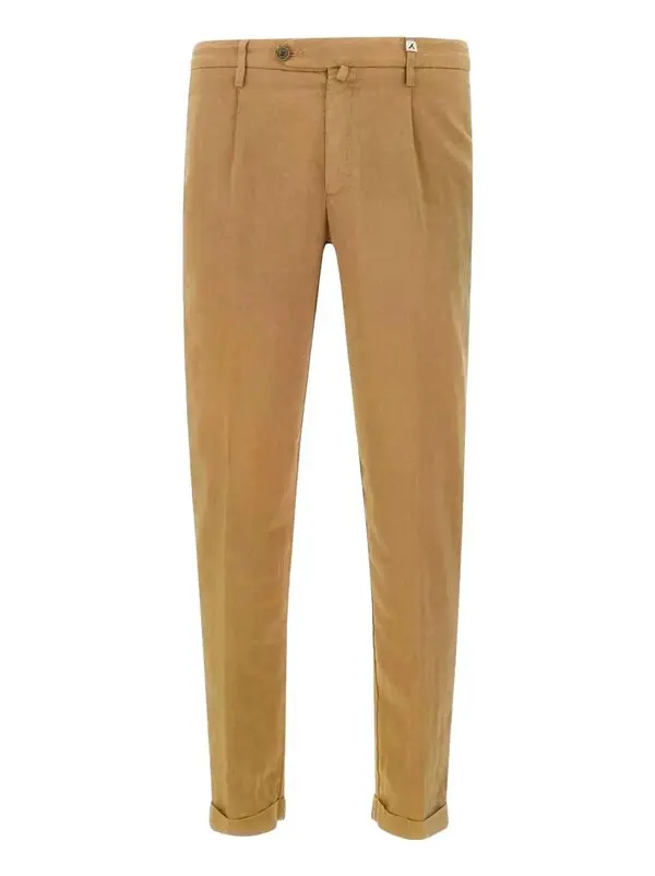 MYTHS Zeus-l Chino Trousers - Brown