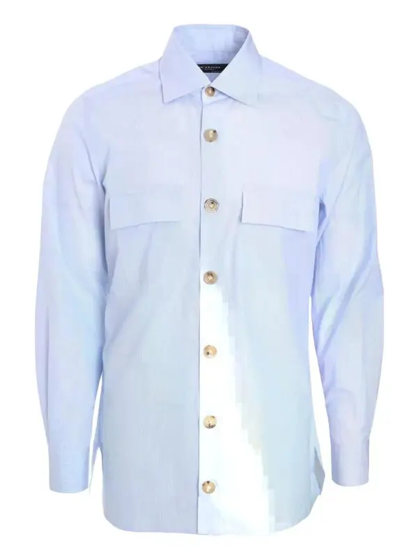 Kiton Cotton Shirt - Blue