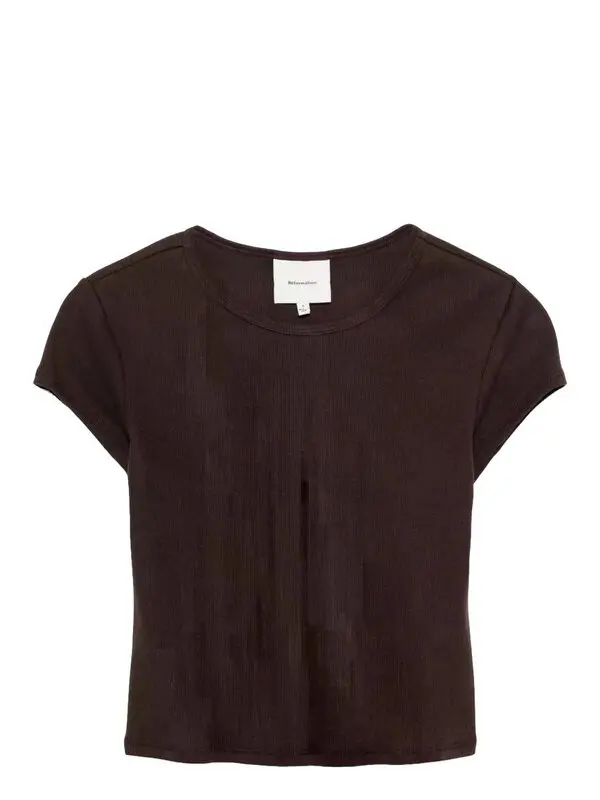 REFORMATION Muse T-shirt - Brown