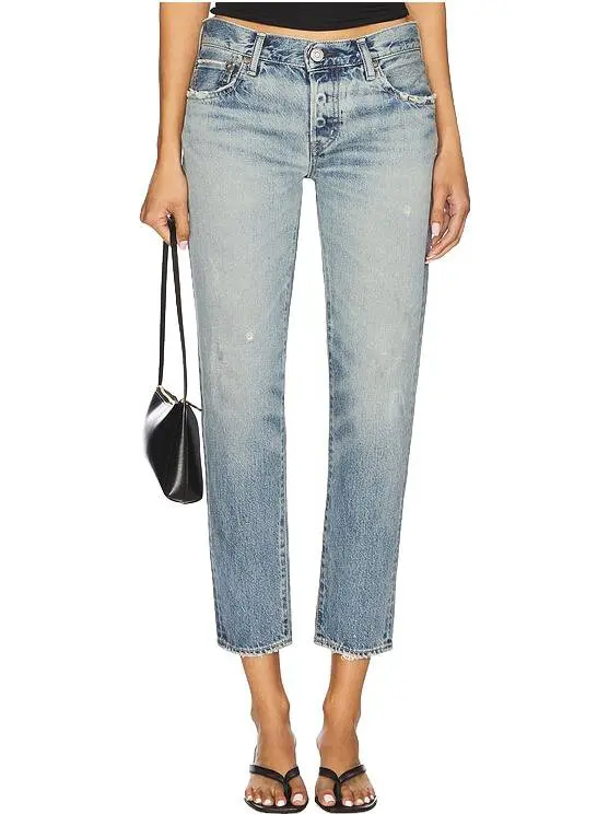 Moussy Vintage Ehrhardt Tapered Jeans - Blue