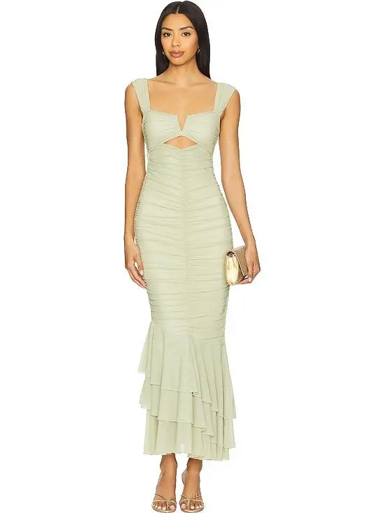 MICHAEL COSTELLO X Hilary Gown - Pistachio Green