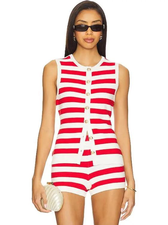 Show Me Your Mumu Devin Tank - Red Stripe