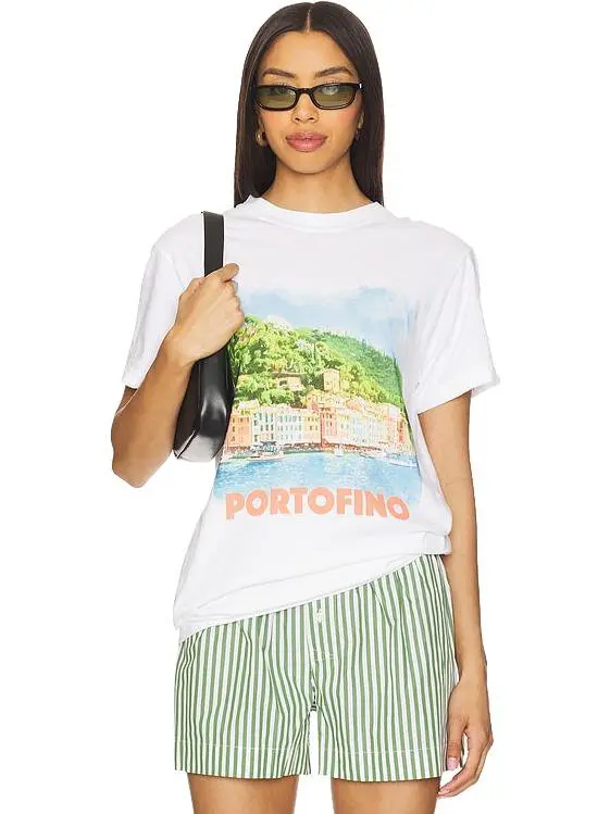 POLYCHROME GOODS Portofino Tee - White