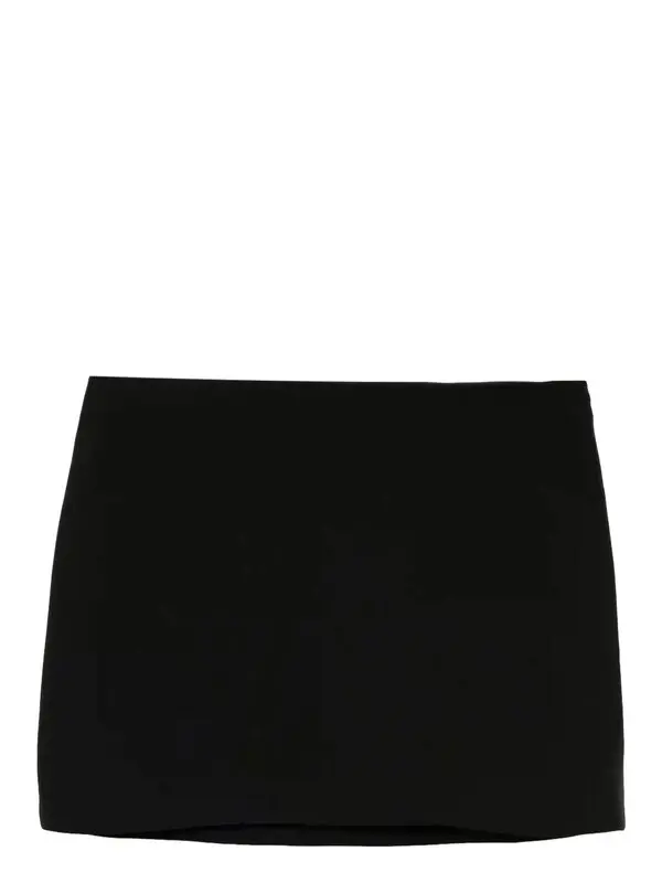 REFORMATION Carla Skirt - Black
