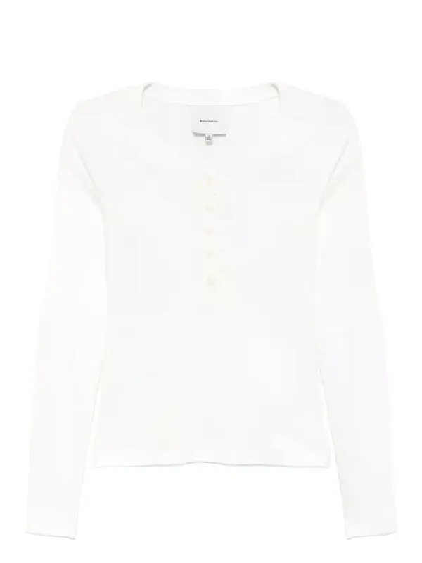 REFORMATION Jayden T-shirt - White
