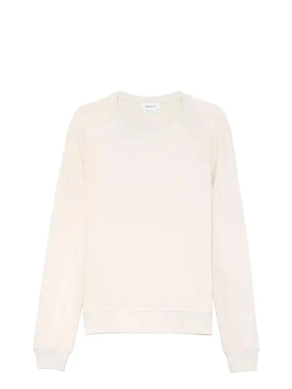 Alexander McQueen Cotton-blend Sweatshirt - Neutrals